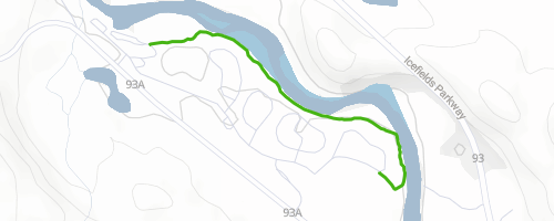 Wabasso Campground Trail Multi Trail - Jasper, Alberta