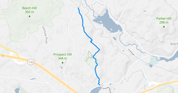 Midstate Trail - Oakmont to 2A/State Rd Multi Trail - Westminster, MA