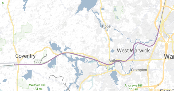 ECG - Washington Secondary Trail Multi Trail - Coventry, RI