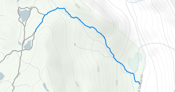 Semaphore Lakes Hiking Trail - Pemberton, BC
