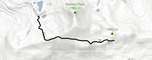 Naches Peak Loop Trail Hiking Trail - - Washington