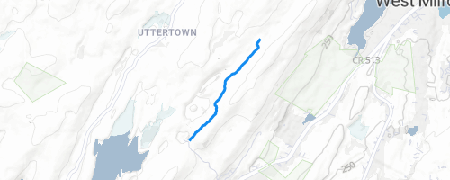 Terrace Pond Red Trail Hiking Trail - West Milford