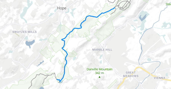 Jenny Jump Trail Hiking Trail - Hope, New Jersey