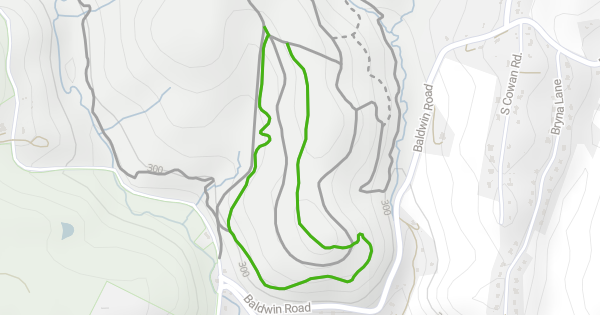 Yellow Trail Mountain Biking Trail - Rennerdale, PA