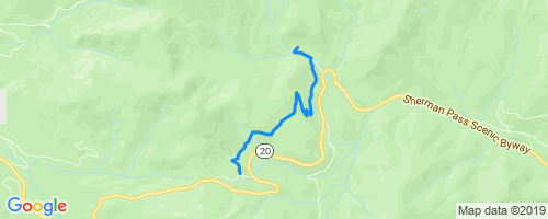 Sherman Pass Mountain Biking Trail - Republic, Washington