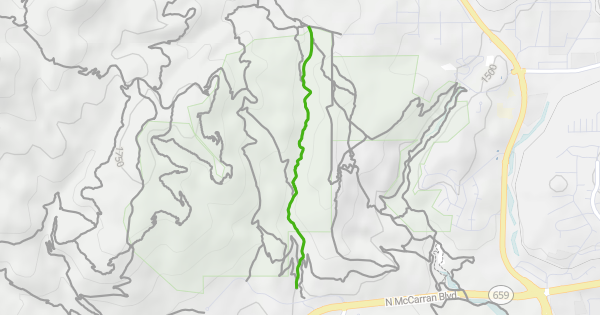 Keystone Canyon Mountain Biking Trail - Reno, Nevada
