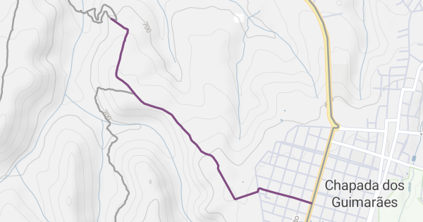 Chapada Aventura até a Cidade Mountain Biking Trail