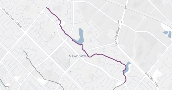 Meadowvale Central Trail Multi Trail - Mississauga