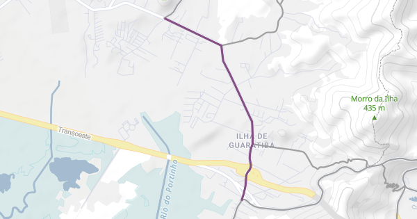 Estrada da Ilha / Burle Marx Mountain Biking Trail - Rio De Janeiro