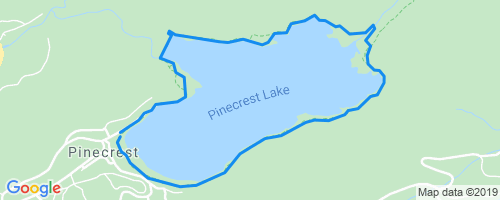 Pinecrest Lake Trail Hiking Trail - Pinecrest, California