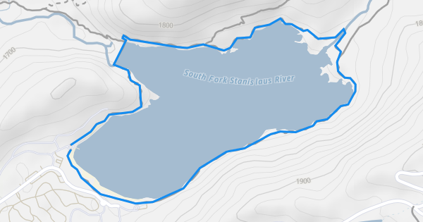 Pinecrest Lake Trail Hiking Trail - Pinecrest, California