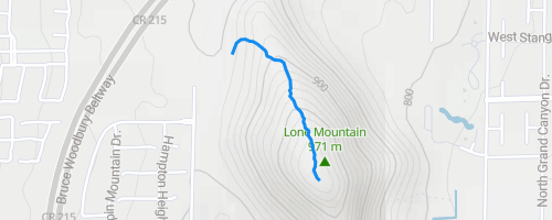 Lone Mountain Peak Hiking Trail - Las Vegas, Nevada