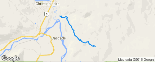 Lower Dewdney Mountain Biking Trail - Christina Lake