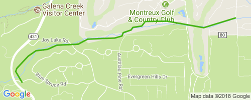 Galena Creek Mountain Biking Trail - Reno, Nevada