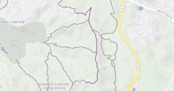 Serrano Ridge (Quail) Mountain Biking Trail - Irvine