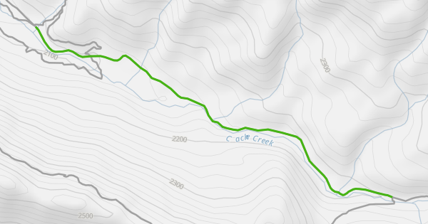 Cache Creek Trail Multi Trail - Jackson, Wyoming