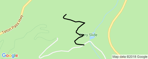 Candyland Mountain Biking Trail - Wilson, Wyoming