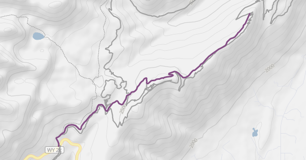 Upper BPA Road Multi Trail - Wilson, Wyoming