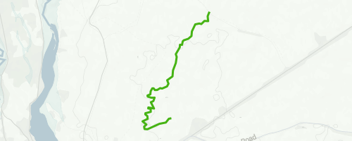Batsto Oak Hill Trail-Southern Half (White) Mountain Biking Trail ...