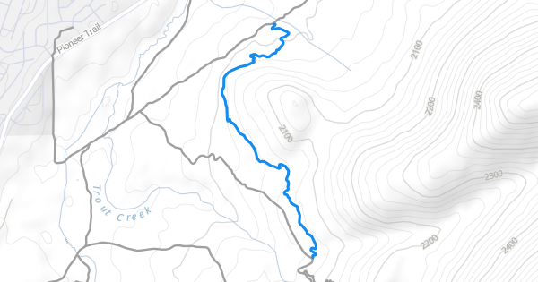 Incense Cedar Trail Mountain Biking Trail - South Lake Tahoe