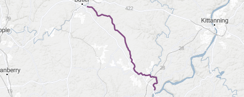 Butler Freeport Community Trail Multi Trail - Butler, PA