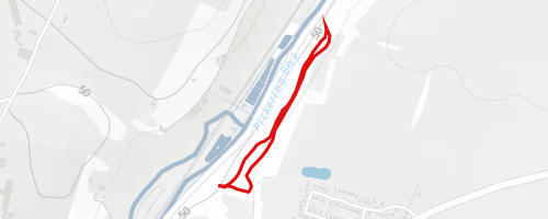 Newbridge Park Red loop Mountain Biking Trail - Pickering