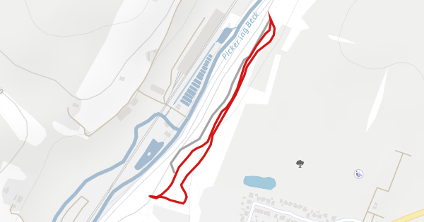 Newbridge Park Red loop Mountain Biking Trail - Pickering