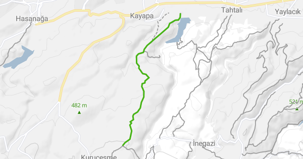 Kuruçeşme - Kayapa trails Mountain Biking Trail