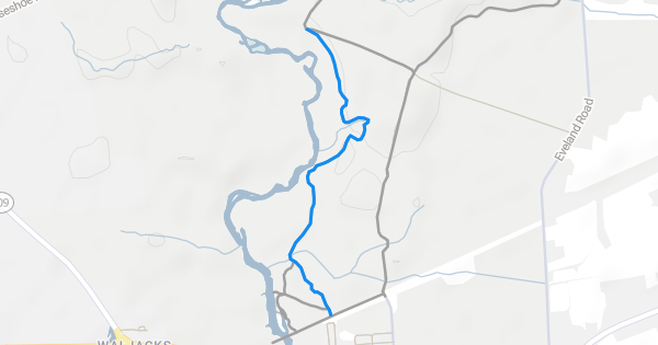 Creekside Cliff Trail Multi Trail - Queen Anne, Maryland
