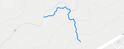 Entry trail to STS Mountain Biking Trail - San Jose del Cabo