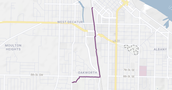 Decatur Bike Path Multi Trail - Huntsville, Alabama