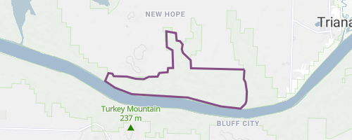 Wheeler Wildlife Refuge - Jolly B Loop West Multi Trail - Huntsville