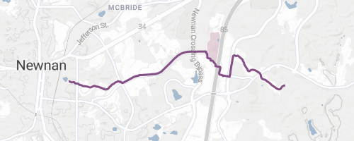 Newnan LINC Trail Multi Trail - Newnan, Georgia