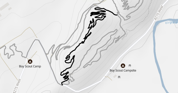 Cub Scout Upper Mountain Biking Trail - Hurricane, Utah