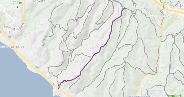 Moro Ridge Road Mountain Biking Trail - Laguna Beach