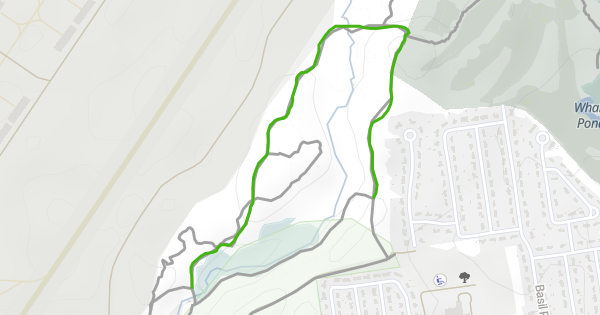 Past Playground, Over Bridge Mountain Biking Trail - Chicopee