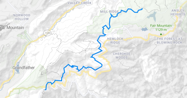 Tanawha Trail Multi Trail - Banner Elk, North Carolina