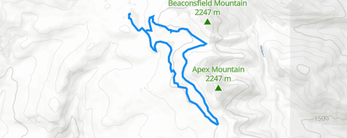 West Apex Trail Mountain Biking Trail - Penticton, BC