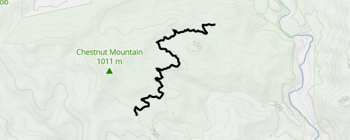 Pine Ridge Hiking Trail - Morganton, North Carolina