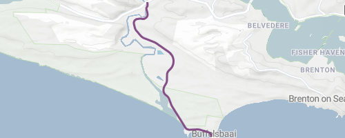 Buffelsbaai teerpad Mountain Biking Trail - Buffelsbay