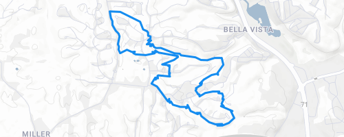 Down Under Mountain Biking Trail - Bella Vista, AR