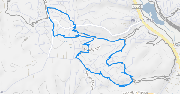 Down Under Mountain Biking Trail - Bella Vista, AR