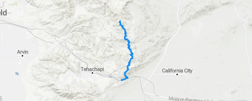 PCT - South Paiute Mountains Hiking Trail - Tehachapi