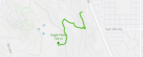 12th to Eagle Peak Hiking Trail - Spokane Valley, WA