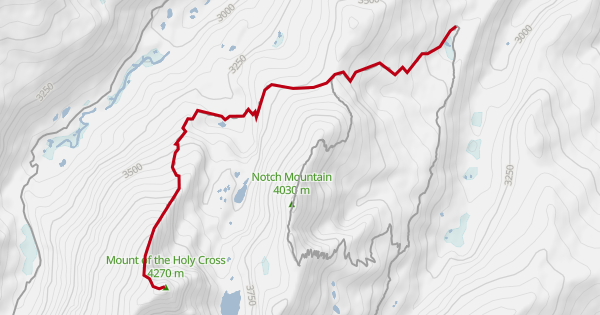 Mount of the Holy Cross Hiking Trail - Minturn, Colorado