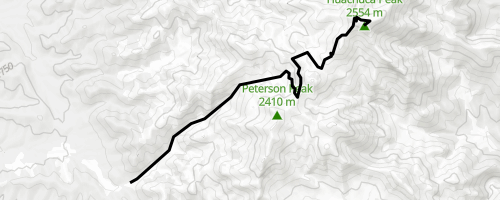Huachuca Peak Trail Multi Trail - Sierra Vista, Arizona