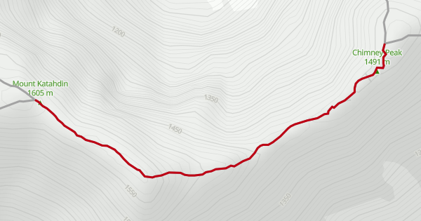 Knife Edge Trail Hiking Trail - Greenville, Maine