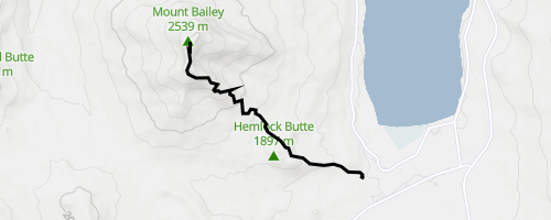 Mount Bailey Hiking Trail - Roseburg, Oregon