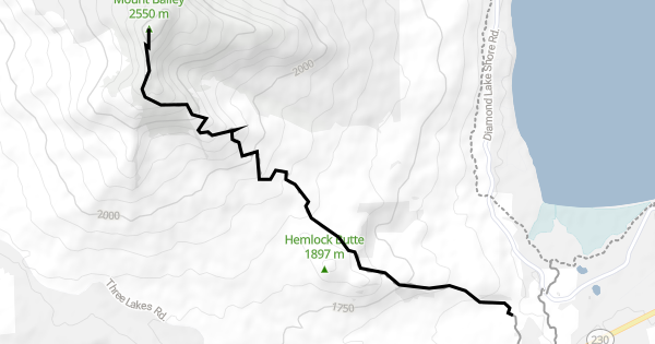 Mount Bailey Hiking Trail - Roseburg, Oregon