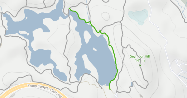 Lower Thetis Lake Trail Hiking Trail - Victoria, BC